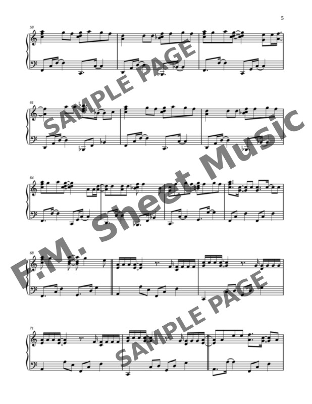 Self Esteem (Intermediate Piano) By The Offspring - F.M. Sheet Music - Pop Arrangements by ...